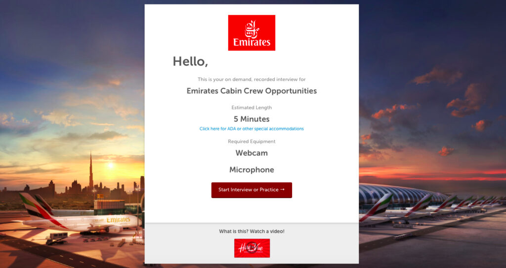 What Are The Emirates Video Interview Questions? And How Should You ...